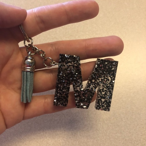 Hand Crafted | Accessories | Handmade Letter M Keychain | Poshmark